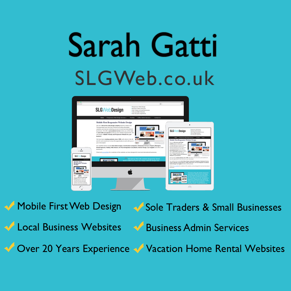 SLG Web Design Hull - Freelance Website and Admin Services - Hull Hedon ...